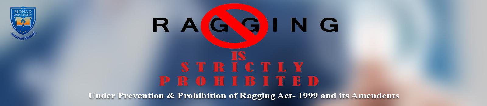 Anti Ragging | Monad University